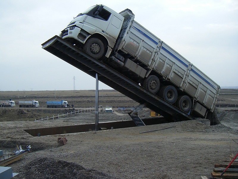 10m Concrete Canal Type Unloading Platform | Yılmaz Kardeş Unloading ...