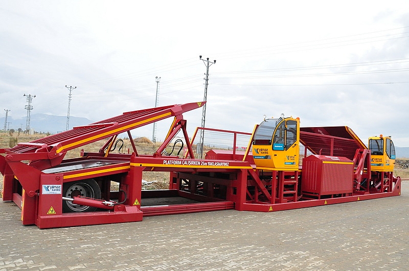 Mobile Type Discharge Platforms | Yılmaz Kardeş Unloading Platform