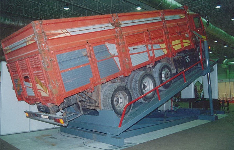 10m On-Ground Discharge Platform | Yılmaz Kardeş Unloading Platform