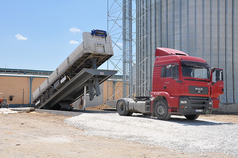 12m Concrete Canal Type Unloading Platform | Yılmaz Kardeş Unloading ...