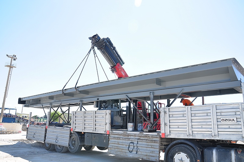 16m Concrete Canal Type Unloading Platform | Yılmaz Kardeş Unloading ...