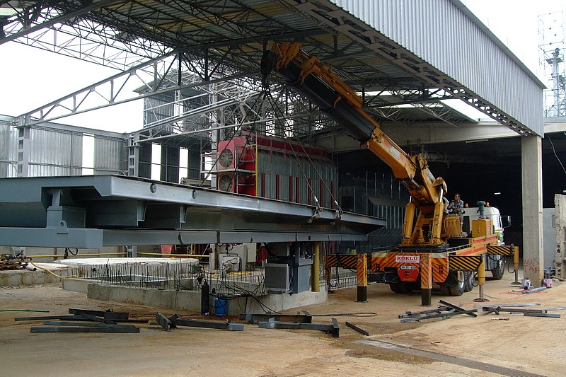 16m Concrete Canal Type Unloading Platform | Yılmaz Kardeş Unloading ...