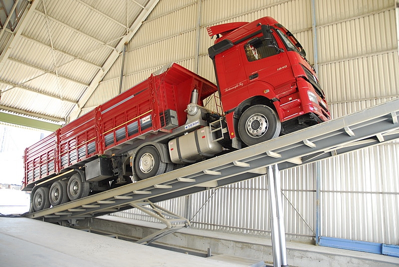 16m Concrete Canal Type Unloading Platform | Yılmaz Kardeş Unloading ...