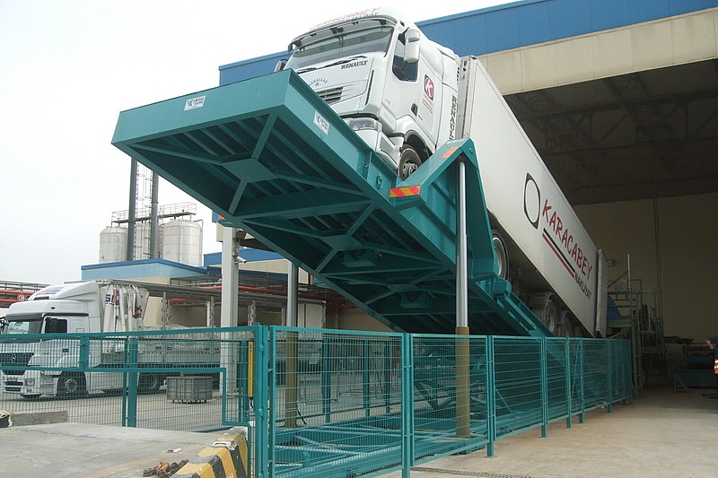 16m On-Ground Discharge Platform | Yılmaz Kardeş Unloading Platform